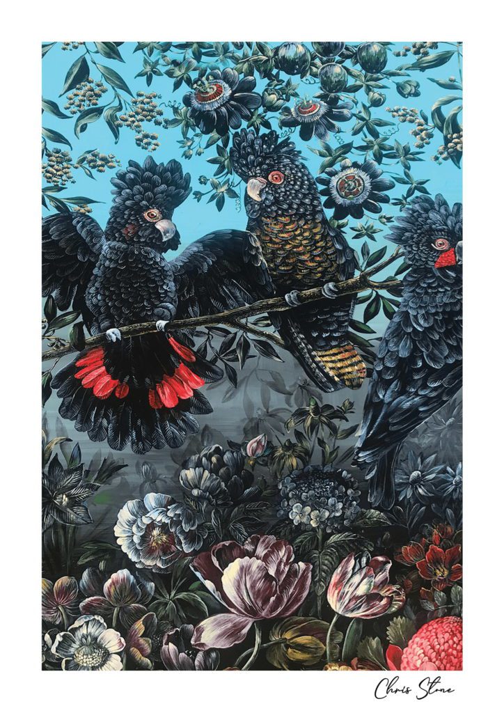 Chris Stone 'Black Cockatoos' - Australian Museum of Design